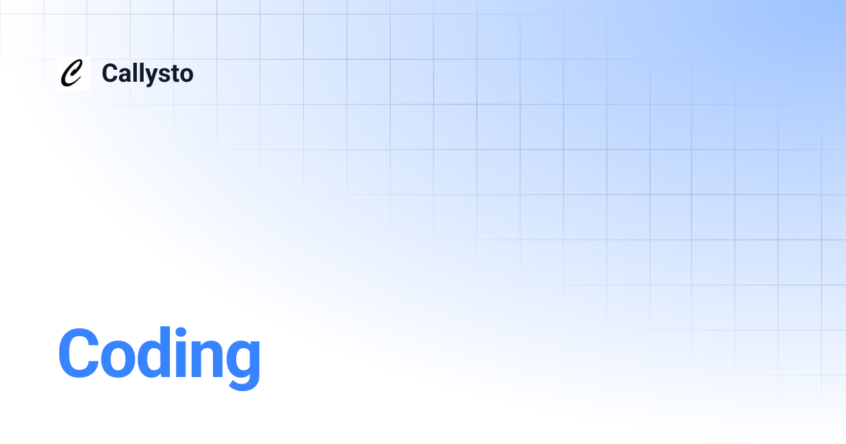 Coding | Callysto